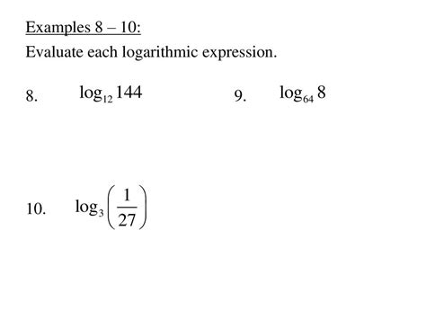 College Algebra Chapter 4 Exponential And Logarithmic Functions Ppt