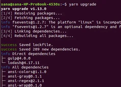 How To Install Yarn NPM Client On Ubuntu And Manage Dependencies Through It VITUX