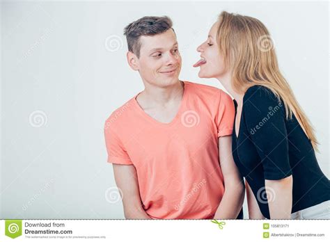 Man Licking Womans