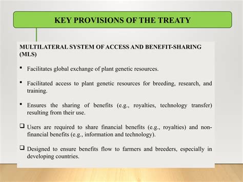 Ipr Presentation Iptgfra Treaty And Their Scope Advantage Ppt