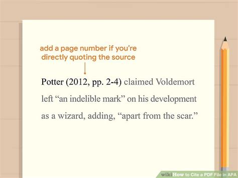 How To Cite A PDF File In APA 9 Steps With Pictures WikiHow