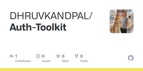 Github Dhruvkandpalauth Toolkit