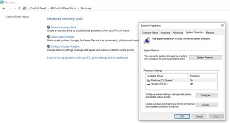 How To Enable System Restore Point In Windows 10 Tech
