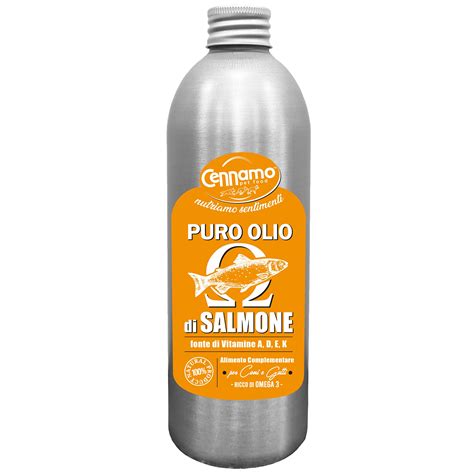Pure Salmon Oil Omega 3 Supplement Cennamo Pet Food