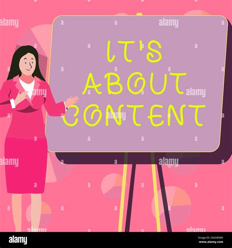 Writing Displaying Text Its About Content Business Concept Crucial