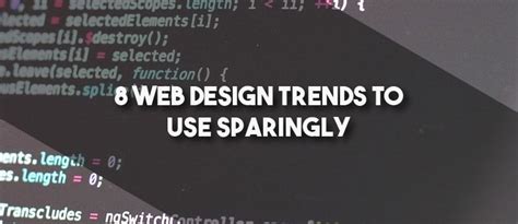 Liam Pedley On Linkedin 8 Web Design Trends To Use Sparingly Liam