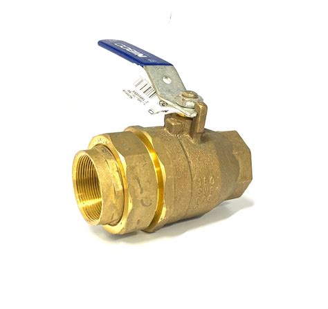 New Nibco T 585 70 Su Nl95f0c 1 5 Bronze Ball Valve Threaded Female Npt Max Marine Outlet