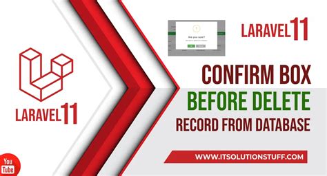 Laravel 11 Confirm Box Before Delete Record From Database