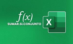 Guía Completa de la Función SUMAR SI CONJUNTO en Excel Portal Excel