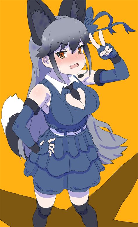 Silver Fox Kemono Friends Drawn By Kumasyan1998 Danbooru