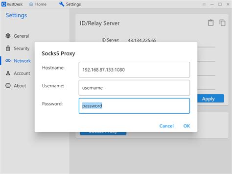 Socks5 Proxy Bug · Issue 2232 · Rustdeskrustdesk · Github