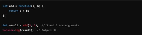 Function Parameter And Argument Are Basis Ideas In Programming That