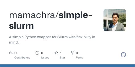 Github Mamachra Simple Slurm A Simple Python Wrapper For Slurm With Flexibility In Mind