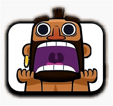 Hog Rider Emote  Clipart Png Download Clash Royale Emotes 