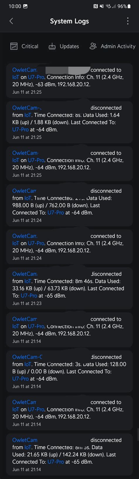 what would cause these constant disconnects r ubiquiti