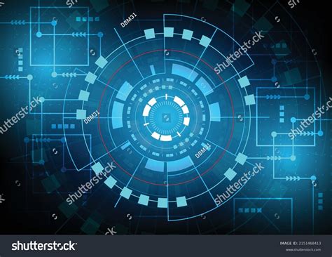 Digital Abstract Technology Background Binary Background Stock Vector Royalty Free