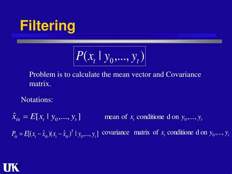 Ppt Kalman Filtering And Smoothing Powerpoint Presentation Free