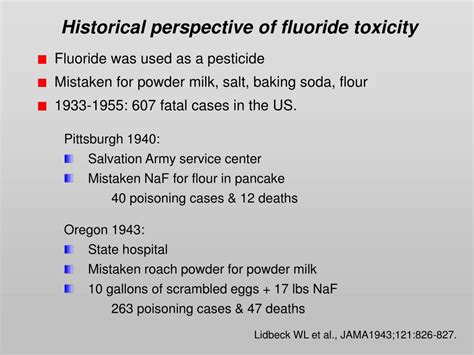 Ppt Fluoride Toxicity Powerpoint Presentation Free Download Id1285267