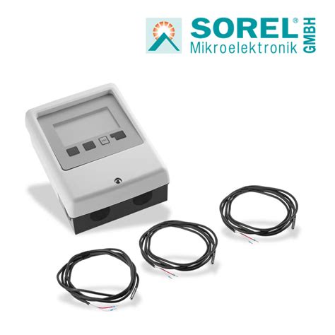 Sorel Stdc Einkreisregler Mit 3 Fühlern Tt S2 Pt1000 Heizung Und