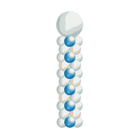 Classic Column Zigzag Top Notch Balloon Creations
