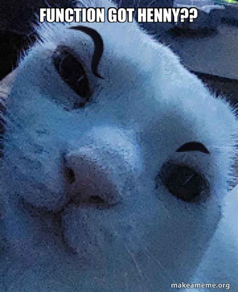Function Got Henny Meme Generator