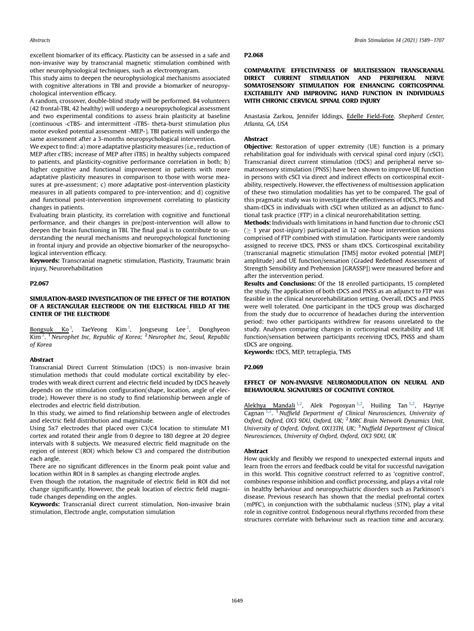 Pdf Effect Of Non Invasive Neuromodulation On Neural And Behavioural