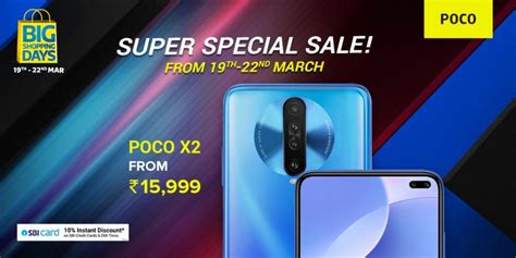 Poco X Will Go On Special Open Sale On Flipkart From March To