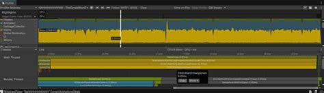 What Is DXGI WaitOnSwapChain Profiling Unity Engine Unity