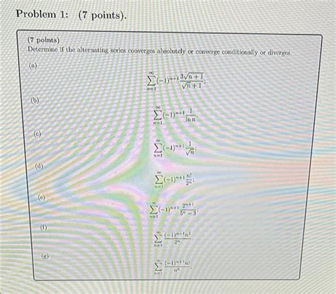 solved problem 1 7 points 7 points determine if the