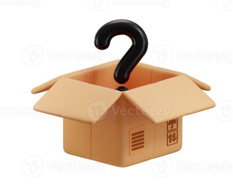 Mystery Box Icon 3d Rendering Illustration 45822285 Png