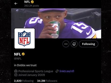 Josh Dobbs Gets Taylor Swift Treatment On NFL S Social Media Page