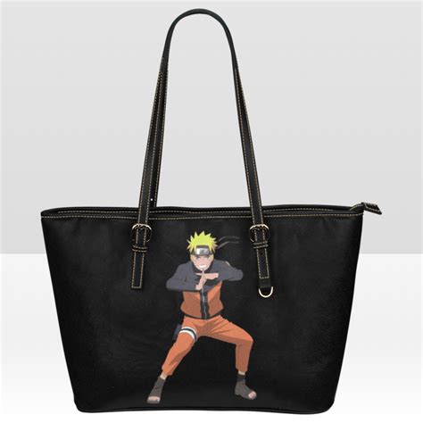 Naruto Leather Tote Bag • Onyx Prints