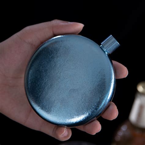 180ml Leakproof Titanium Flask Alcohol Whisky Wine Hip Flagon For Outdoor Camping Backpacking