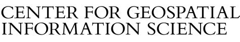 Master Of Science In Geospatial Information Sciences Cgis L Center For Geospatial Information