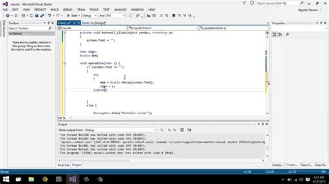 Calculadora C Interfaz Y Funcionalidad Basica Youtube