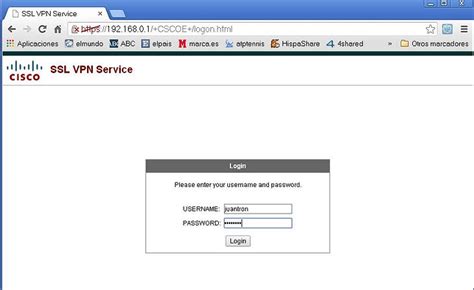Clientless Ssl Vpn Using Asdm