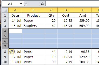 Insert More Than One Row In Excel Contextures Blog