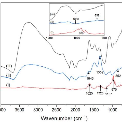 Ftir Spectra Of I Hemp Cnfs Ii Iron Oxyhydroxide And Iii Cnf Fe Download Scientific