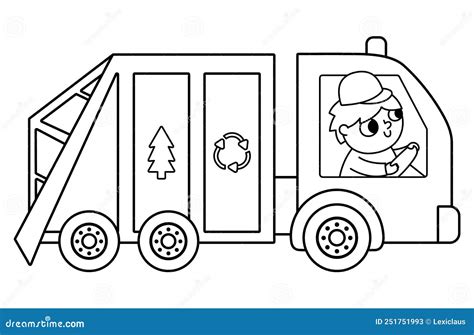 Garbage Man Coloring Pages 10 Truck Coloring Pages Free Printable