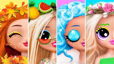 Mp4ir کارتون باربی Lol سورپرایز عروسک های چهار فصل