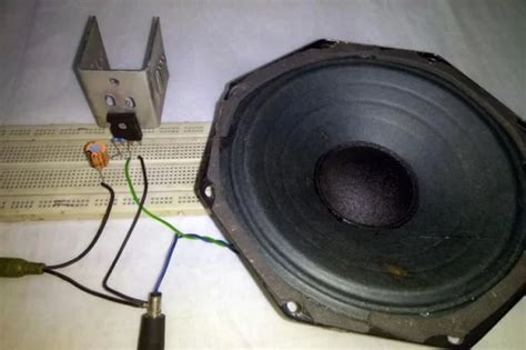 12v Audio Power Amplifier Using Tip35c Class A Amplifier