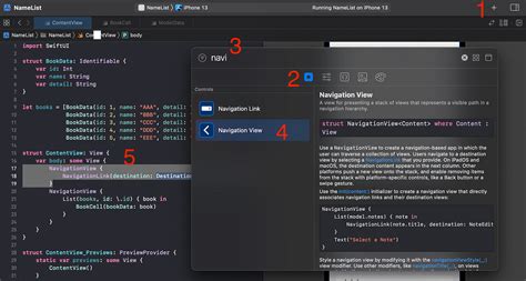 Swiftui ทำ Tableview ด้วย List วิธีเปิดหน้าใหม่ด้วย Navigationview