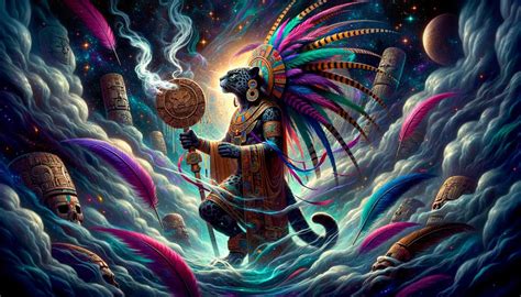 Tezcatlipoca Omnipotent Trickster God Mythology Vault