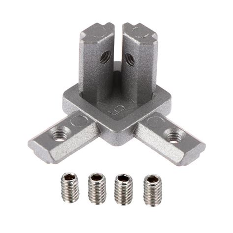 90 Degree 3 Dimensional Bracket 2020 Series Uruktech