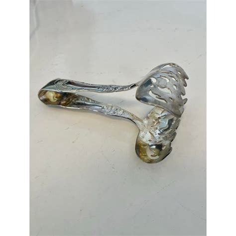 1960s Godinger For Tiffany Silver Plated Serving Tongs Chairish