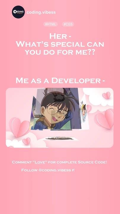 cute animation using html css and javascript shorts webdevelopment