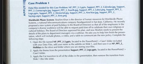 solved case problem 1data files needed for this case