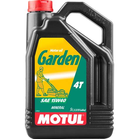 Motul 101312 Garden 4T 15W-40 - 5 Liter, 16,30