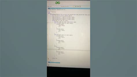 Find Maximum Equal Sum Of Three Stacks Gfg Potd C Gfg Potd Youtube