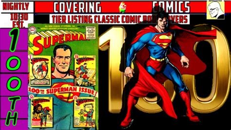Create A Ranking Issue One Hundred Comic Book Covers Tier List Tiermaker